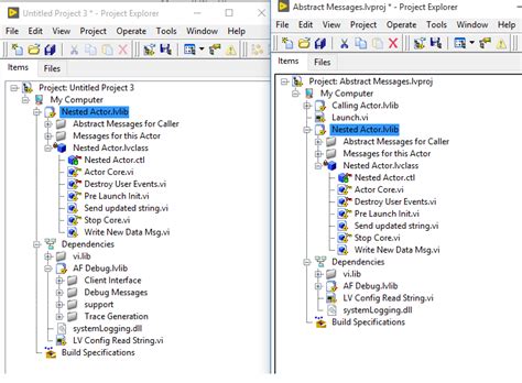 Labview Af9 Abstract Message In Labview Actor Framework Yangs Site