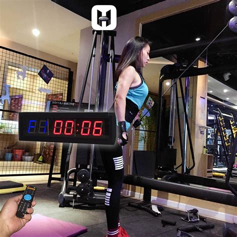 Buy Ledgital Gym Timer Stopwatch With Remote Countdown Up Clock In