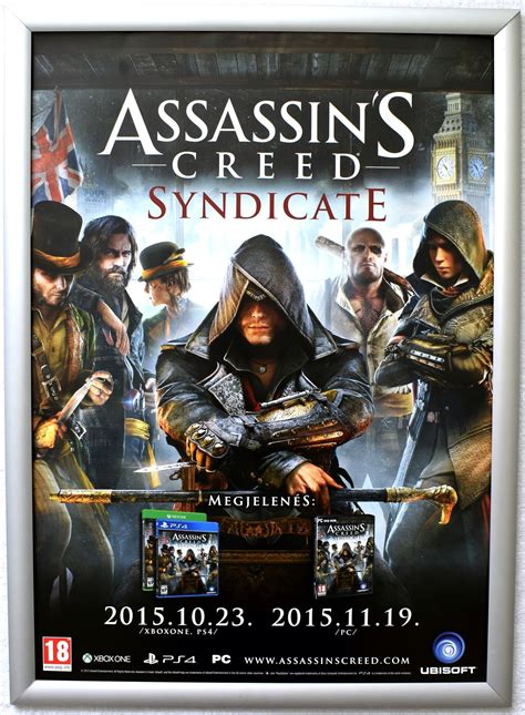 Assassins Creed Syndicate A2 Promotional Poster The Poster Hut