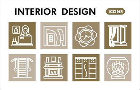 현대적인 인테리어 디자인 인포그래픽 디자인 템플릿 올리브 녹색 배경에 8 단계 평방 디자인홈 데코 내포 그래픽 시각화 프레젠테이션을 위한 아키텍처 템플릿입니다 인포그래픽