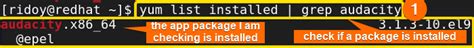 How To Check If Package Is Installed Using Yum 3 Solutions Linuxsimply