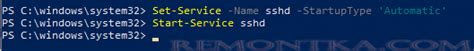 Настройка Ssh сервера в Windows РЕМОНТКА
