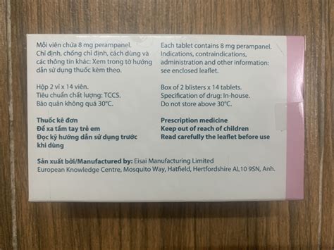 Fycompa 8mg Nhathuocyentrang