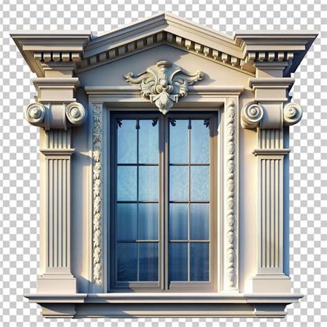 Premium Psd Window Classic Architecture Element