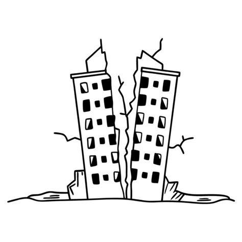 Earthquake Drawing Vector Art Icons And Graphics For Free Download