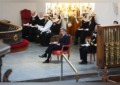 Сегодня король Фредерик посетил Службу мира в церкви Холмена Ru Royalty — Livejournal