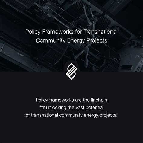 Policy Frameworks For Transnational Community Energy Projects → Scenario