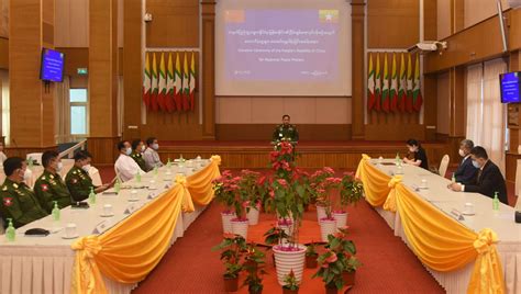 တရုတ်ပြည်သူ့သမ္မတနိုင်ငံအစိုးရမှ မြန်မာနိုင်ငံ၏ ငြိမ်းချမ်းရေးလုပ်ငန