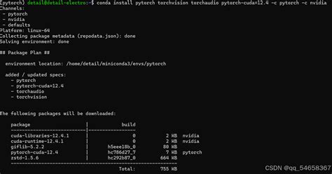 服务器配置pytorch环境，简单五分钟搞定 csdn博客