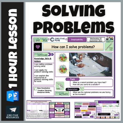 Problem Solving Skills Teaching Resources