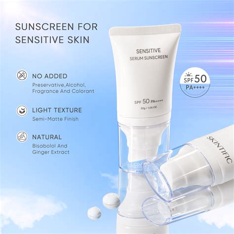 425new Launch Skintific Sensitive Serum Sunscreen Soothe And Calm