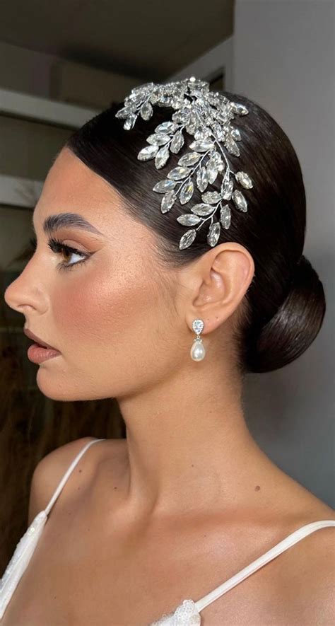 50 Updo Hairstyles Thatre So Stylish Sleek Brunette Low Bun