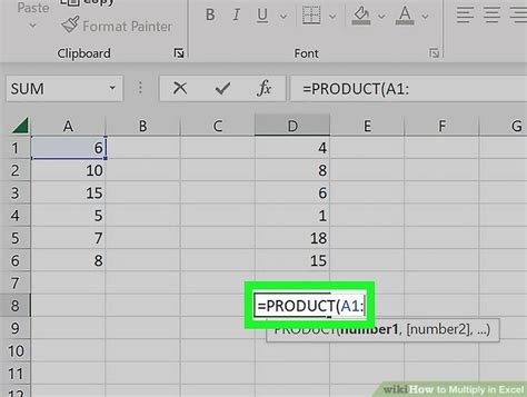 3 Ways To Multiply In Excel Wikihow