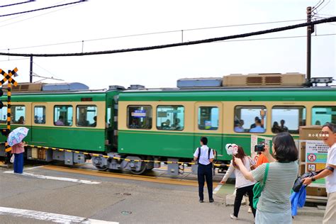 【神奈川鎌倉】鐮倉高校前‧灌籃高手主題曲【君が好きだと叫びたい】晴子與櫻木花道的平交道場景地 敦 小 蓮の食旅錄