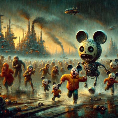 Mickey Robots Using Terms Such As Grotesque Melting And H R