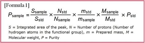 Quantitative Nmr Qnmr Nuclear Magnetic Resonance Nmr [analytical Chemistry] Laboratory