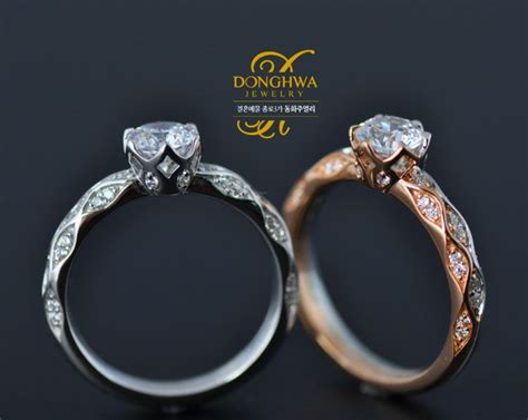 종로결혼반지 왜이렇게나 사랑스럽고 예쁠까 약혼 반지 쥬얼리 금색 보석