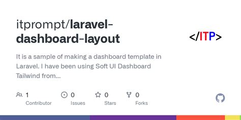 GitHub Itprompt Laravel Dashboard Layout It Is A Sample Of Making A Dashboard Template In