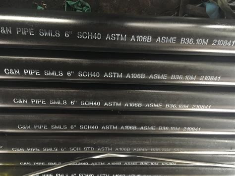 Astm A106 Grade B Smls Steel Pipe 16in Sch 40 In Stock Cheapest Price Candn Industrial Group