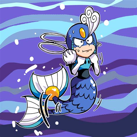 Splash Woman Mega Man And 2 More Drawn By Setz Danbooru