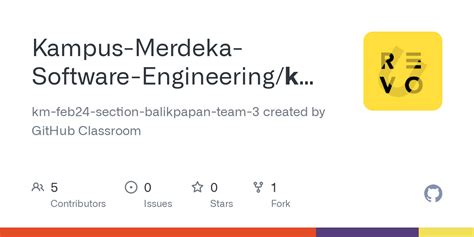 Github Kampus Merdeka Software Engineering Km Feb Balikpapan Km Feb Section Balikpapan