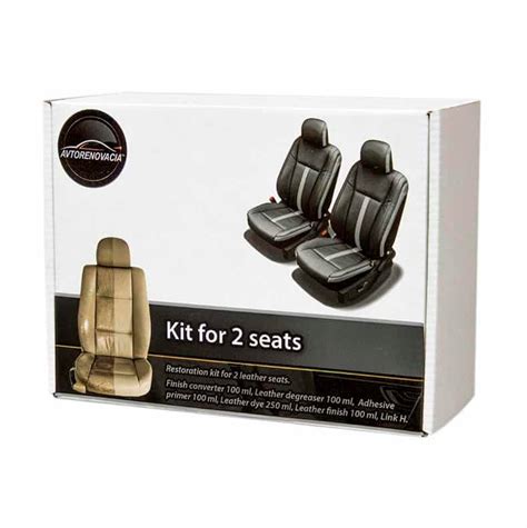 Препарати за почистване и освежаване на кожа и текстил Комплект за възстановяване на две седалки