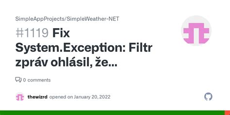 Fix System Exception Filtr zpráv ohlásil že aplikace je zaneprázdněna Volání IID