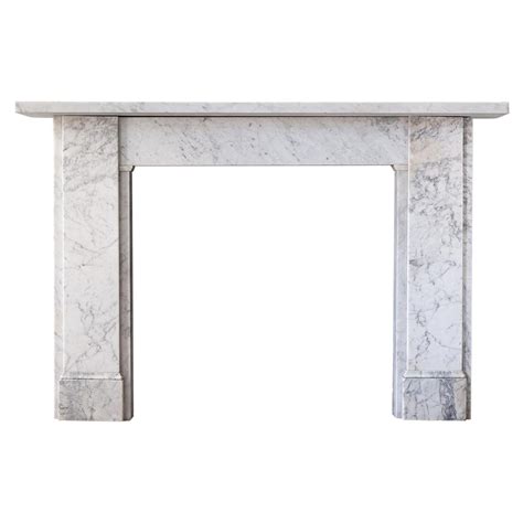 Victorian Carrara Marble Arched Fireplace At 1stdibs