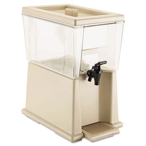 3 Gallon Polycarbonate Beverage Dispenser Clear