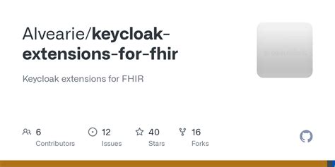 Github Alveariekeycloak Extensions For Fhir Keycloak Extensions For Fhir