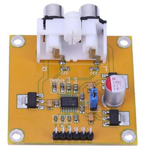 Pcm5102 I2s Dac Decoder Board With Rca Output — Pmd Way