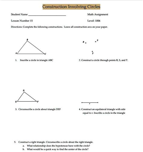 SOLVED I Need Help ASAP To Anyone Who Is Willing To Complete This Construction Involving