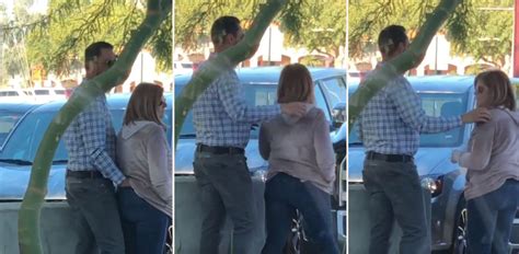 Bloke Scratches Wifes Anus In Public She Smells His Finger