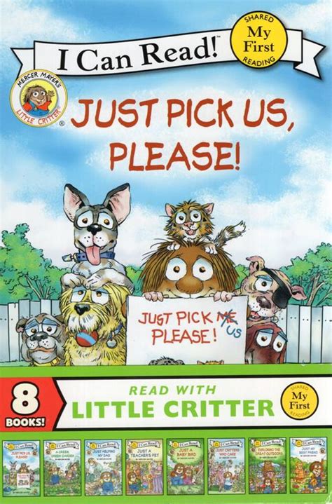 Read With Little Critter 8 Book Set I Can Read My First Shared Reading
