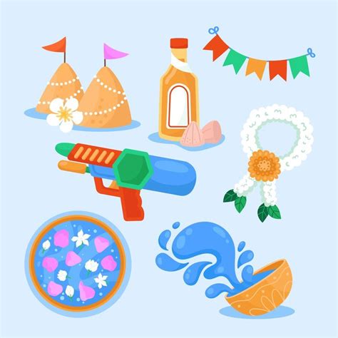 รูปภาพประกอบเทศกาลสงกรานต์ Png ภาพประกอบเทศกาลสงกรานต์ Png ปืนฉีดน้ำประหยัดน้ำ ของเล่นเด็ก