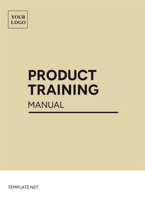 Product Training Manual Template Edit Online And Download Example