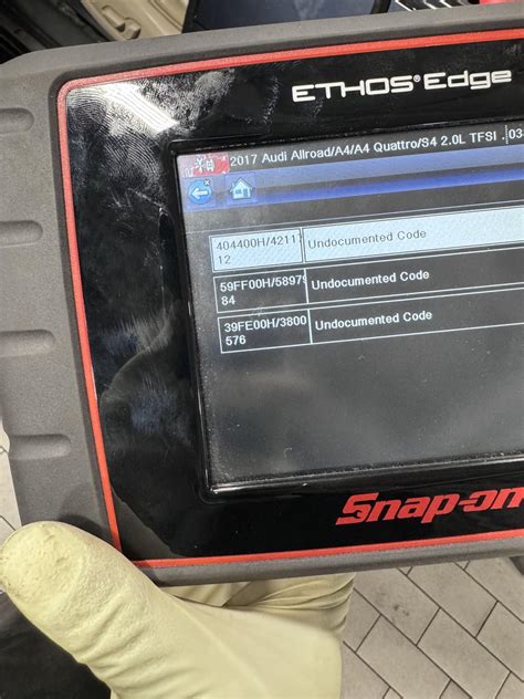 Undocumented Error Codes Raudi