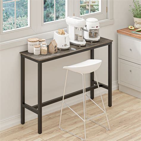 Latitude Run® Amner Metal Base Dining Table And Reviews Wayfair Canada