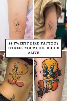 10 Tweety Bird Tattoo Ideas In 2024 Birds Tattoo Tweety Bird