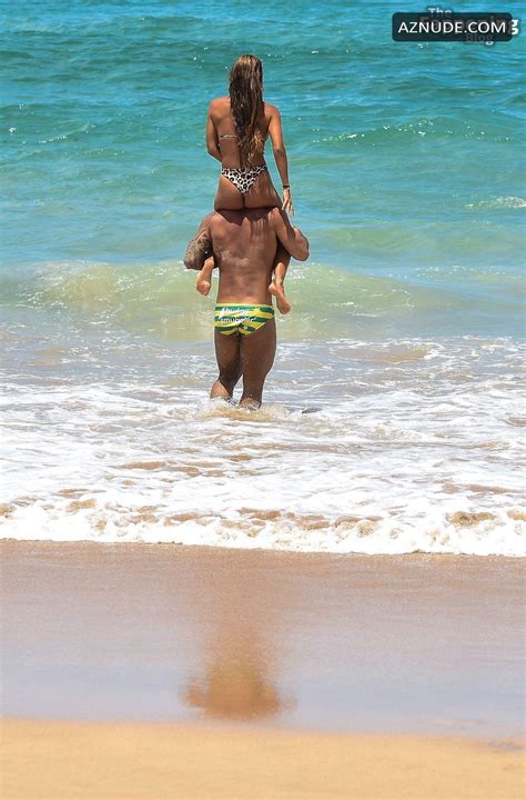 Jade Pywell And Ridge Barredo Get Cozy On Cronulla Beach In Sydney Aznude