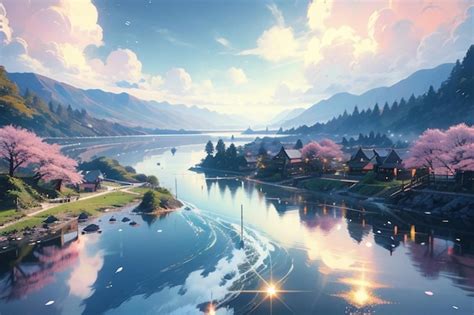 Anime Landscape Wallpaper 1920x1080