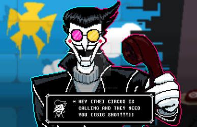 Spamton On Deltaruneartists Deviantart