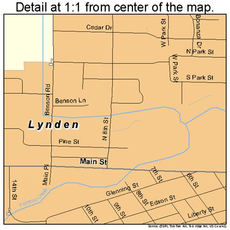 Lynden Wa Map At Barbara Haslam Blog