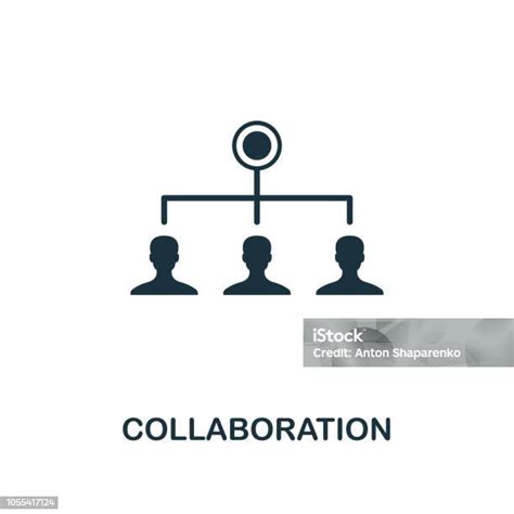 공동 작업 아이콘입니다 Crowdfunding 아이콘 컬렉션에서 프리미엄 스타일 디자인입니다 Ui와 Ux가 픽셀 완벽 한 협업 아이콘입니다 웹 디자인 애플 리 케이 션