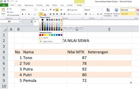 Cara Membuat Tabel Di Excel Bagi Pemula Dijamin Bisa Betantt