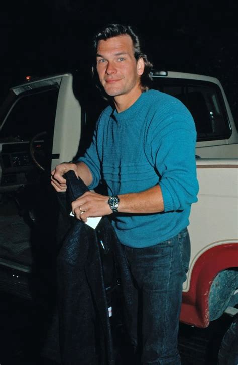 30 Photographs Of A Young Patrick Swayze Rocking His Mullet Hairstyle