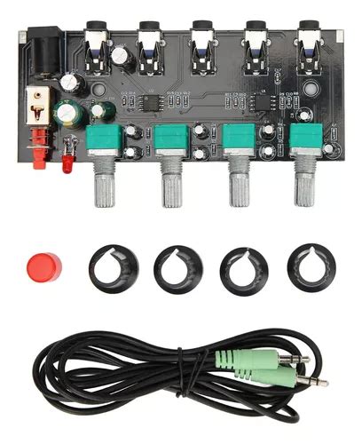 Sound Source Reverberator Driver 4 Way Stereo Mixer Board 4 Mercadolivre