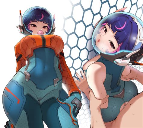 Rule 34 1girls Abbb Above View Against Wall Below View Blowing Bubblegum Breasts Bubble Gum