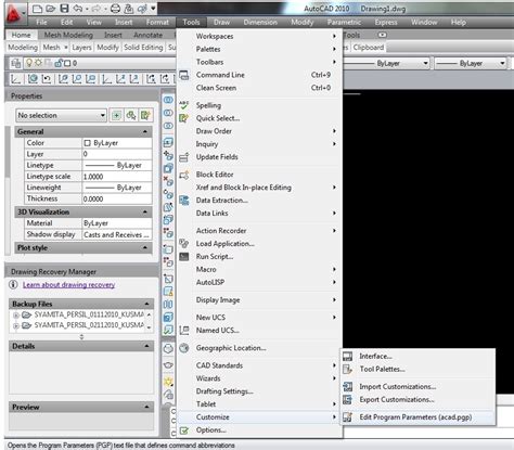 Merubah Kode Perintah Dalam AutoCad Share Your Experience