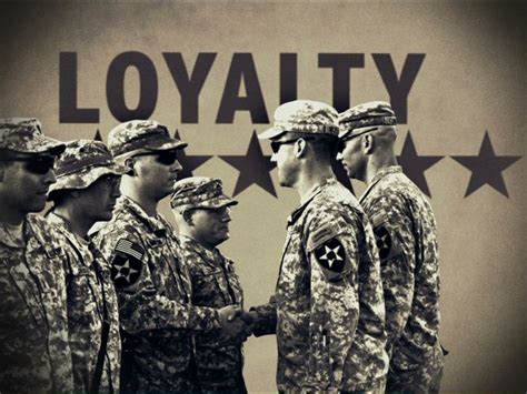Army Loyalty Quotes Quotesgram